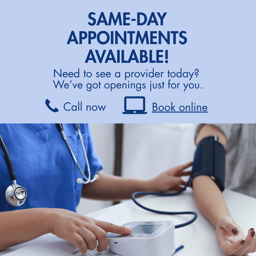 We Now Offer Same Day Appointments! - Metropolitan ENT & Facial Plastic ...